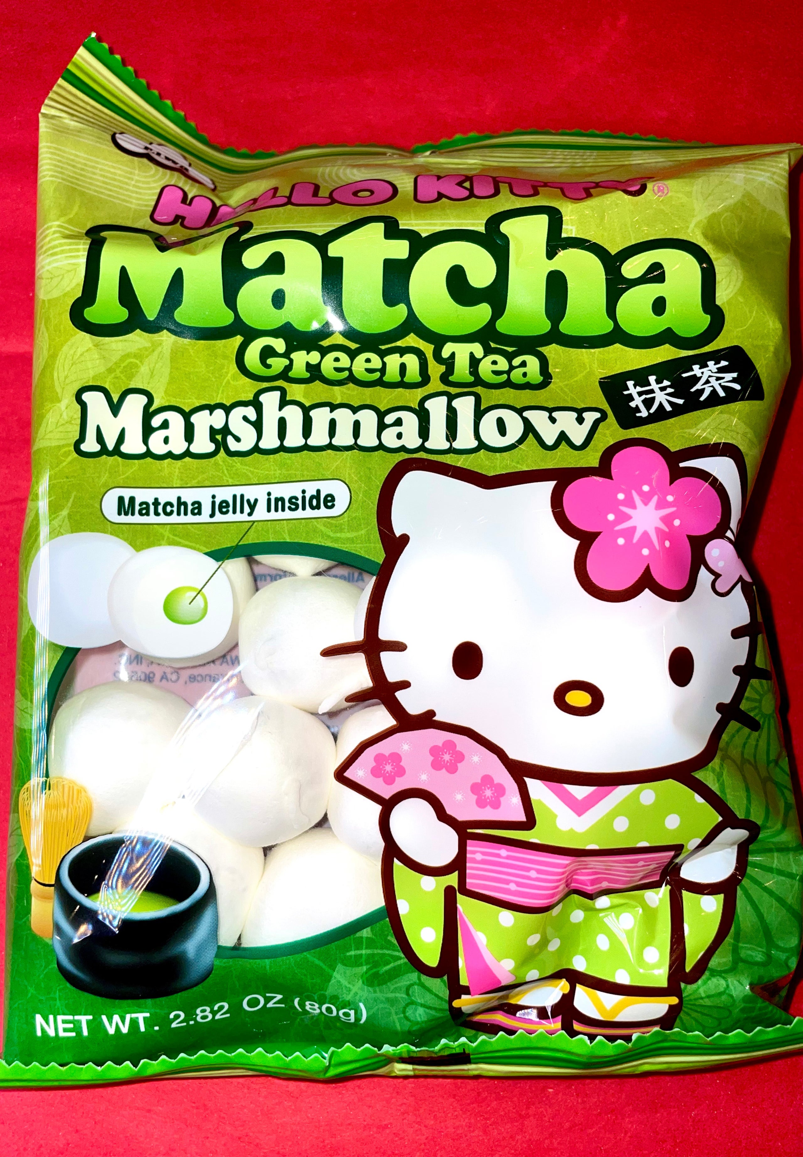 Hello Kitty Matcha Marshmallows | Sugar Tooth Sweet Shop